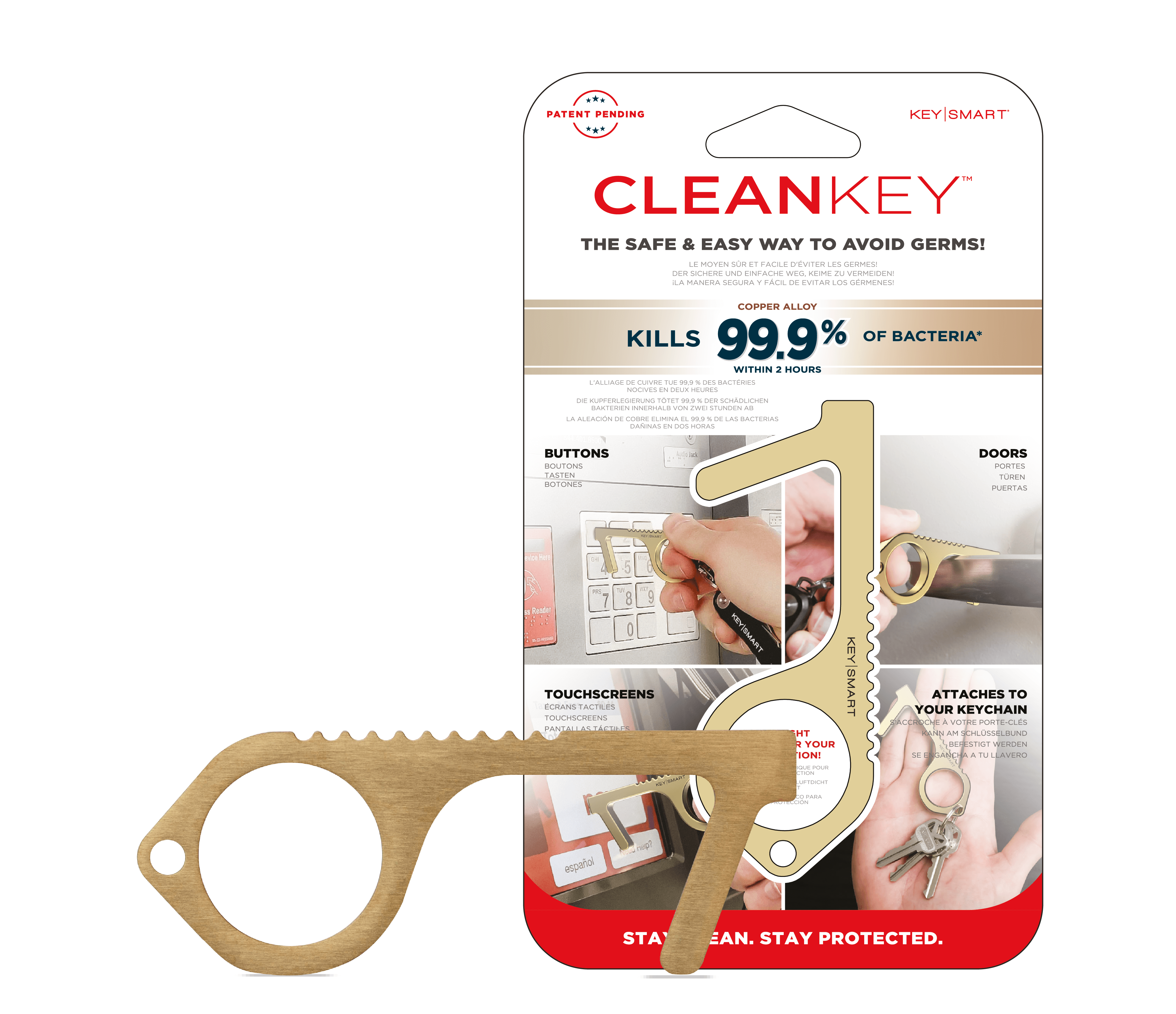 Custom KeySmart CleanKey | Custom KEYSMART | Exclusive Distributor